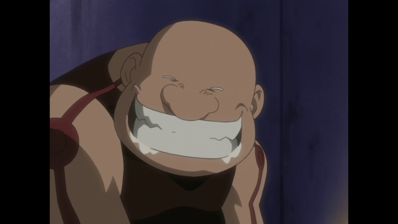 Fullmetal Alchemist (2003) Gluttony Laugh - YouTube