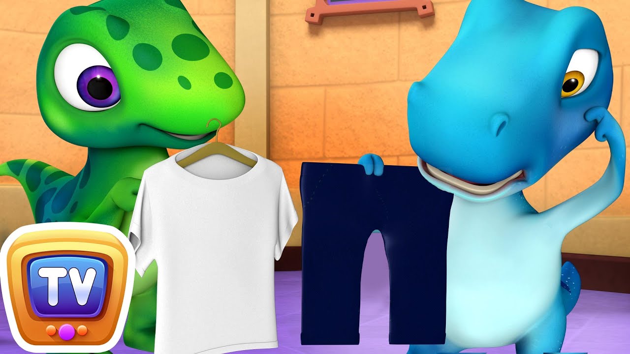This Is The Way We Get Dressed with Jumblikans Dinosaurs - ChuChuTV ...