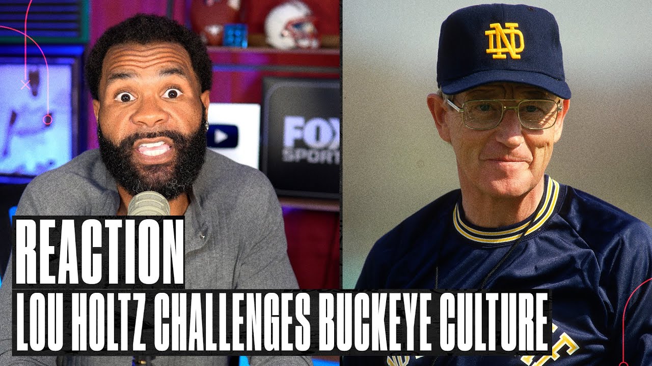 REACTION: Former Notre Dame coach Lou Holtz challenges Ryan Day & Ohio ...