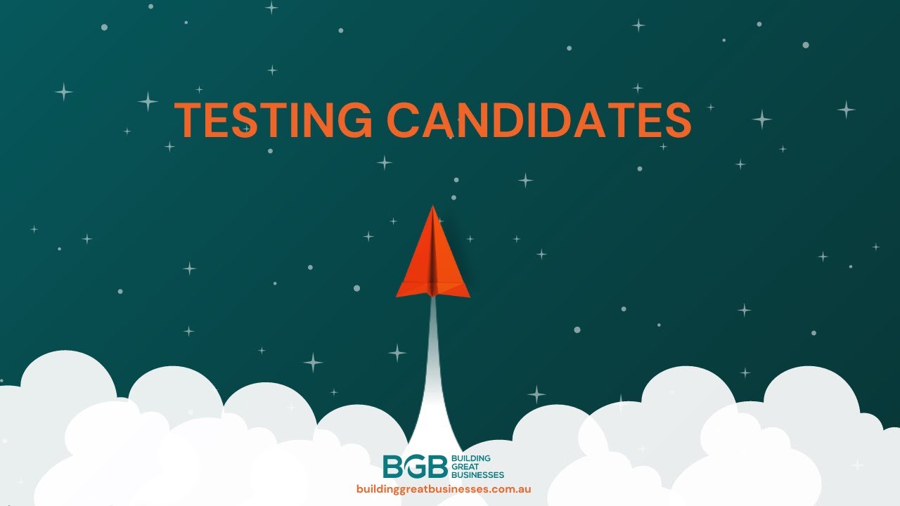 Testing Candidates - YouTube