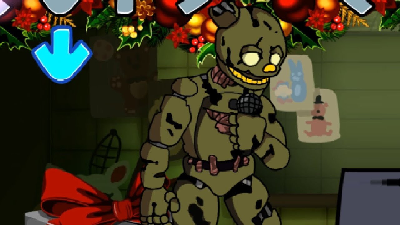 FNF: VS SPRINGTRAP - YouTube