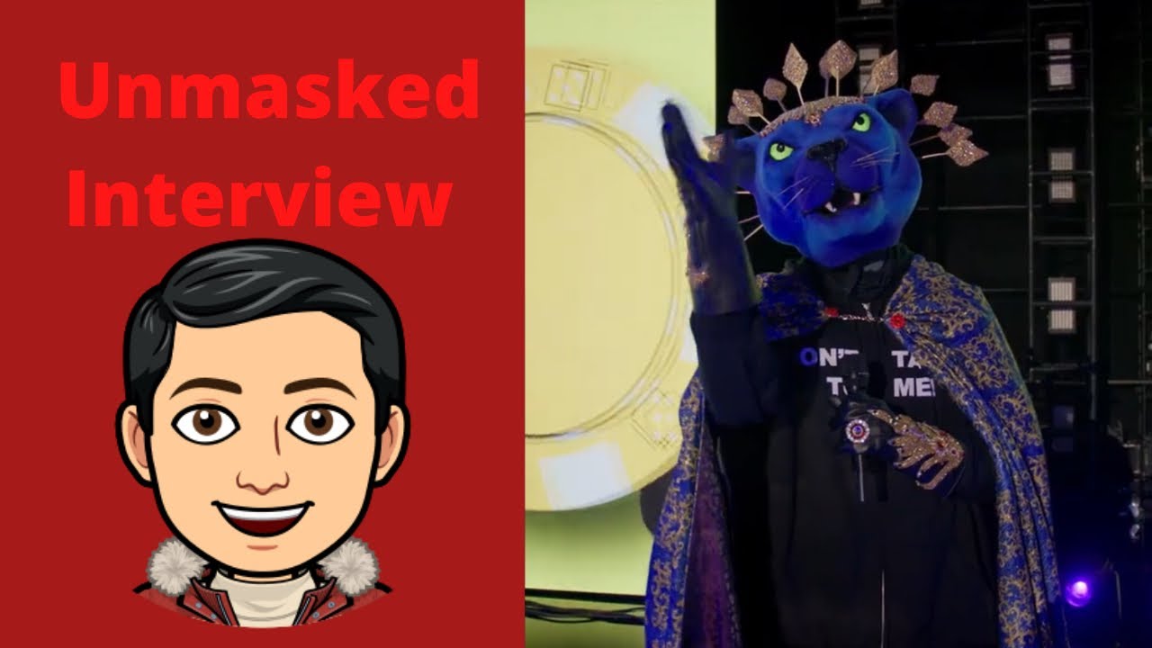 Masked Singer Season 8 Panther’s Unmasked Interview - YouTube