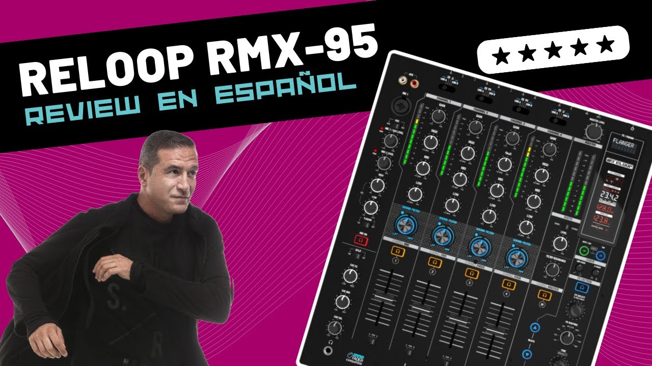 Reloop RMX-95 🇪🇸 Unboxing & Review - YouTube