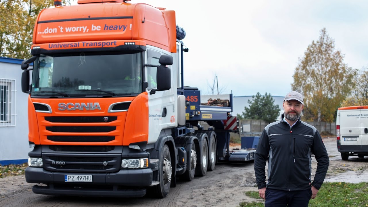 Universal Transport Polska - magazyn Scania w Polsce - YouTube