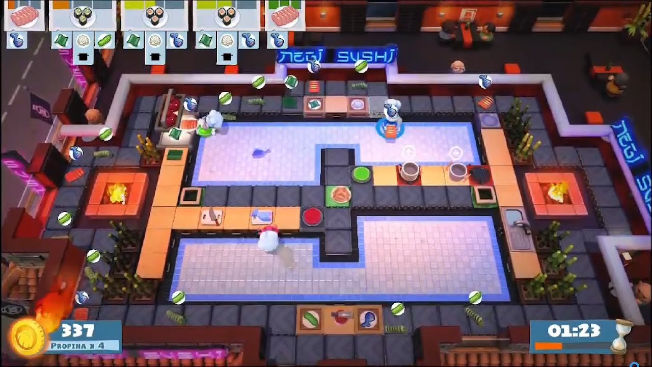 EL PEOR SUSHI | OVERCOOKED 2 ft. @Tanukki-153 @Fast-lz3nh - YouTube