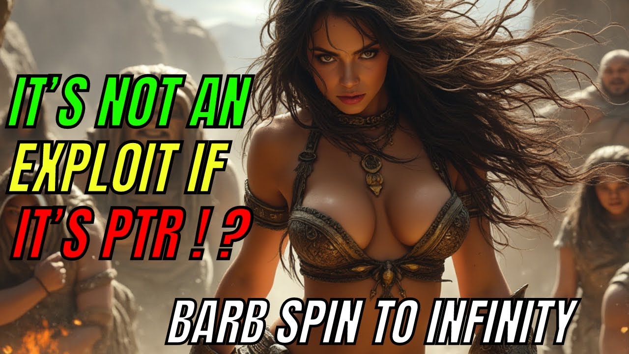 Diablo IV PTR Barb To Infinity ! ? - YouTube