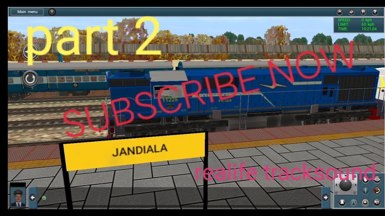 JOURNEY IN TRAINZ SIMULATOR {PART-2} BY TRAINZ KA STAR - YouTube
