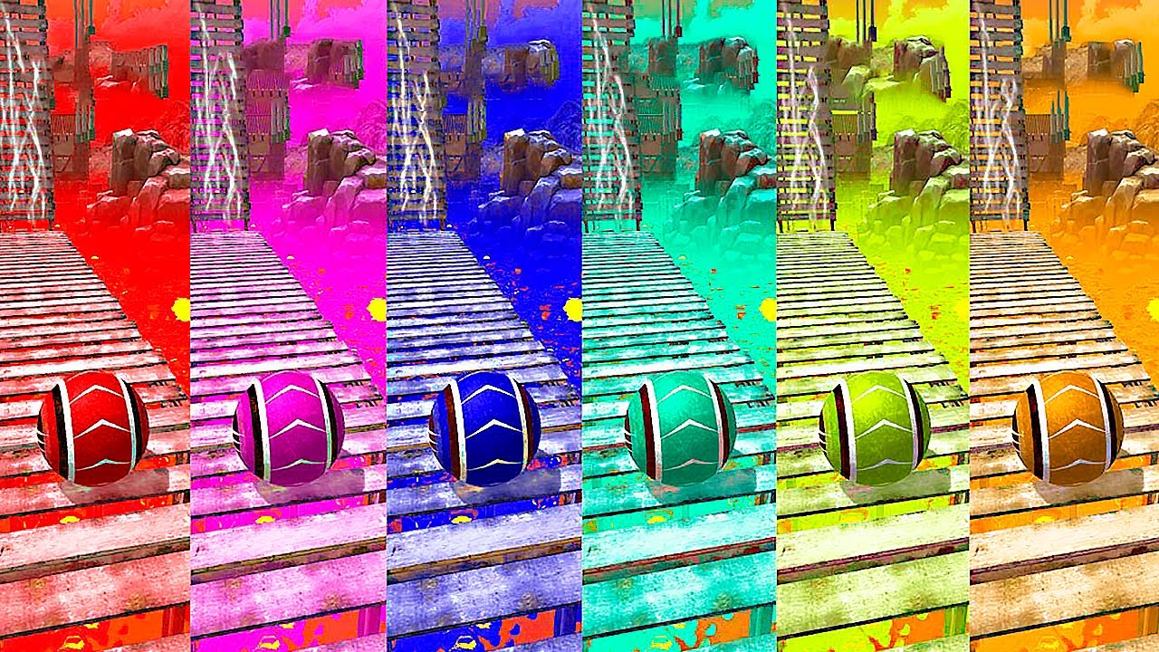 Rollance Balls - The Insane Arrow Ball of 6 Colors, Levels 633-639 ...