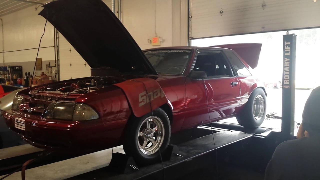 TICK BUILT LSX 416 NITROUS FOXBODY - YouTube