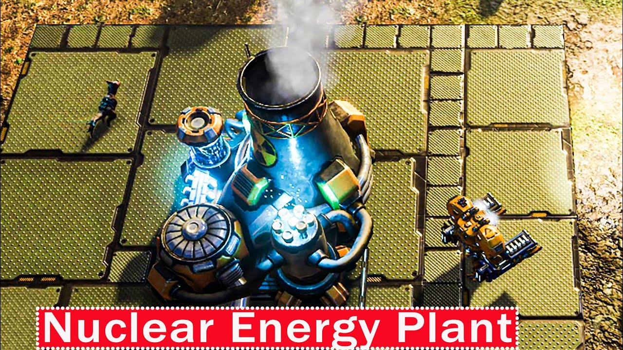 The Riftbreaker Build Nuclear Energy Plant - YouTube