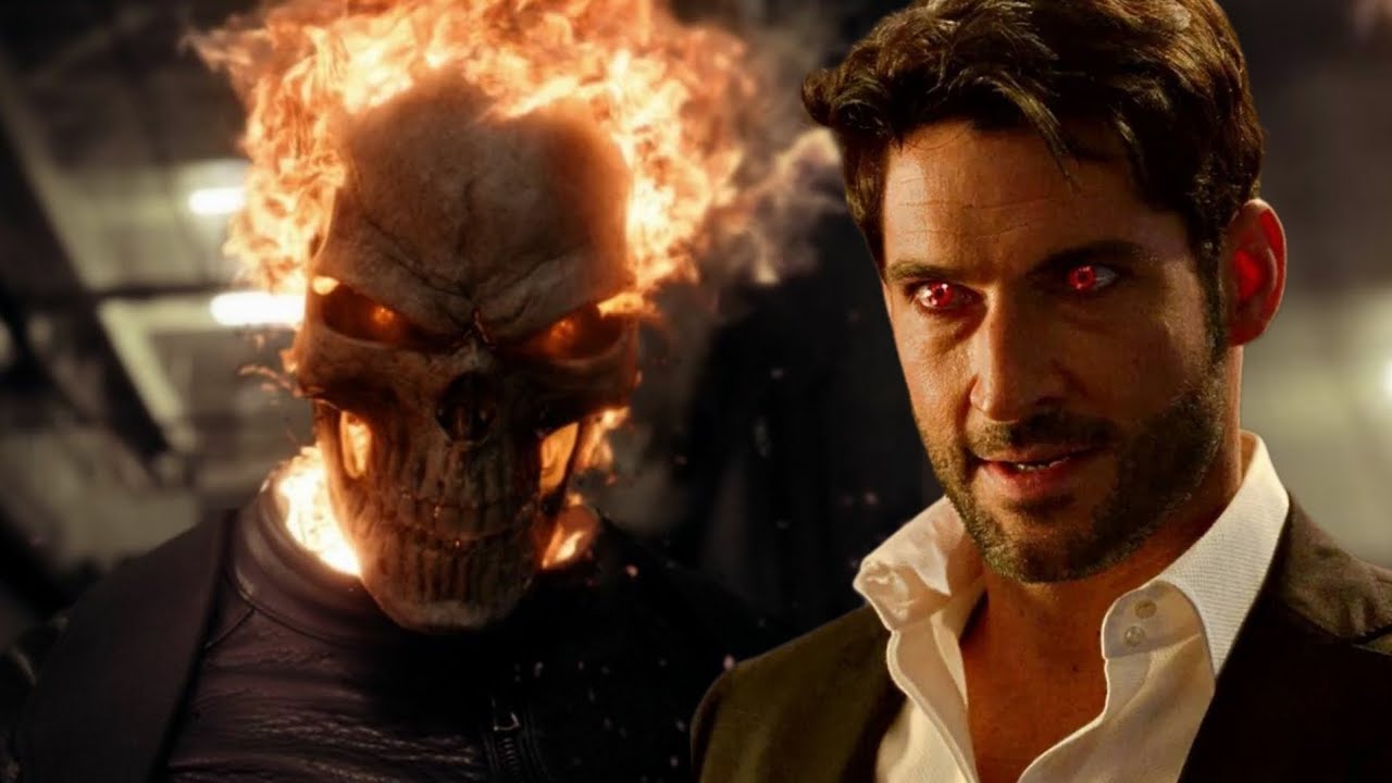 Ghost-rider vs lúcifer morningstar EDIT Fan Dame - YouTube