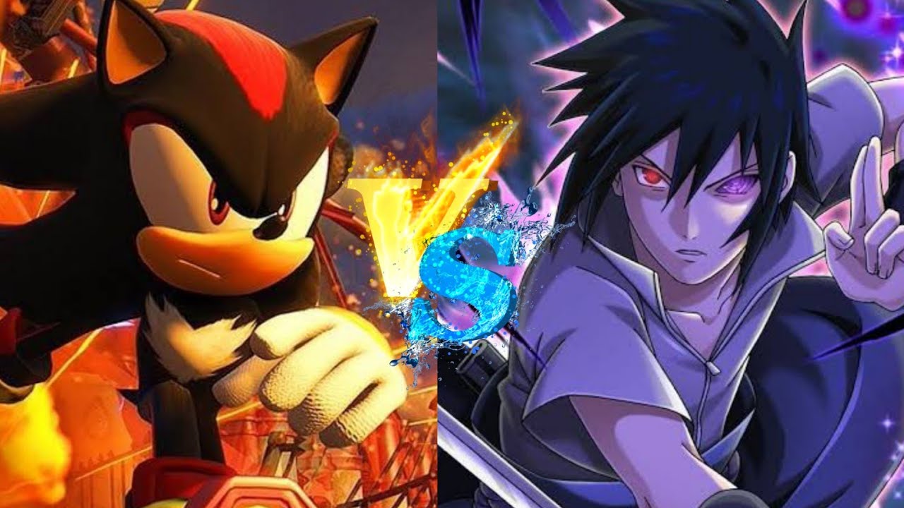 Shadow VS Sasuke in Jump Force Mugen - YouTube