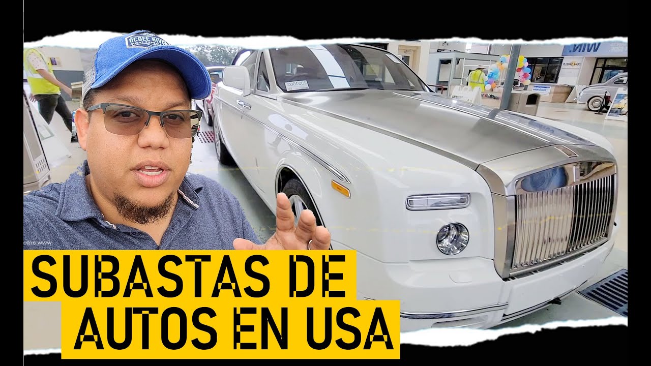 Subasta especial de autos en Manheim - YouTube