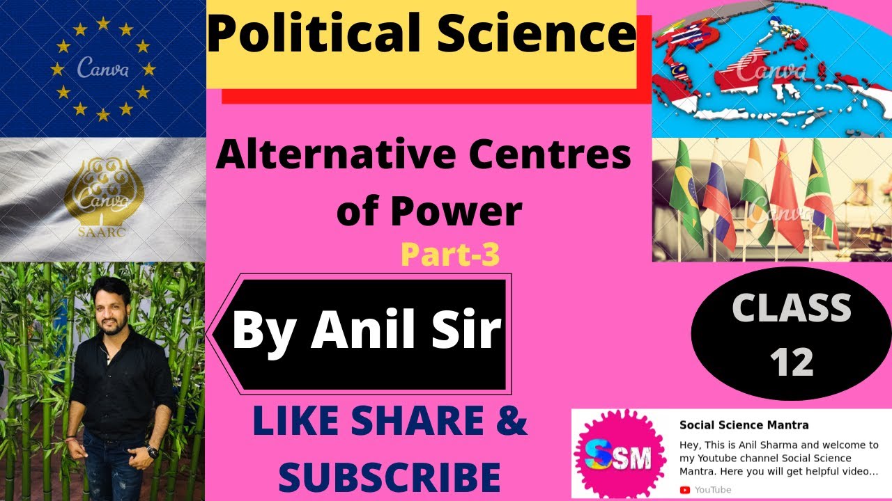 Alternative Centres of Power | Part 3| Class 12| Political Science|By ...