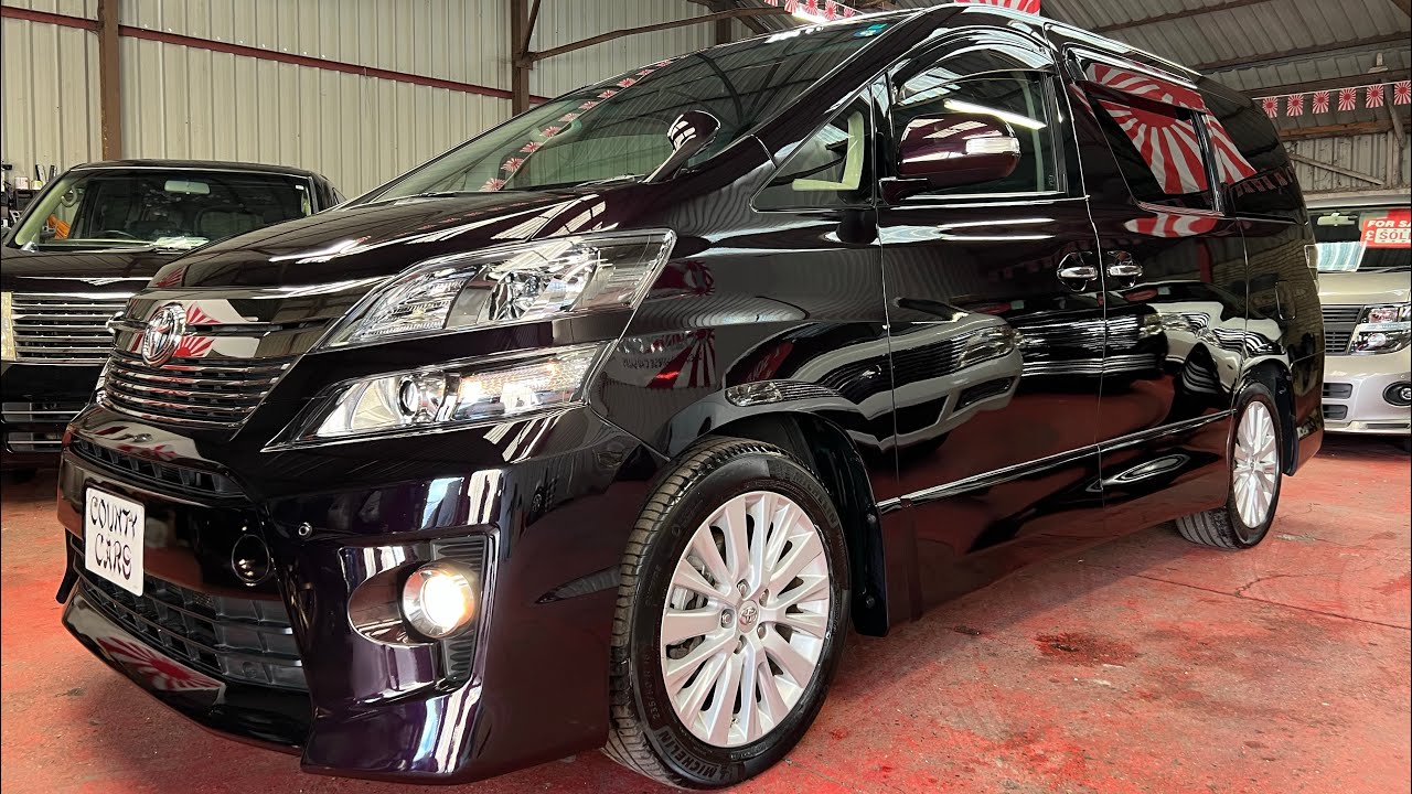 2012 Toyota Vellfire 2.4Z Platinum Edition II Stunning Metallic Purple ...