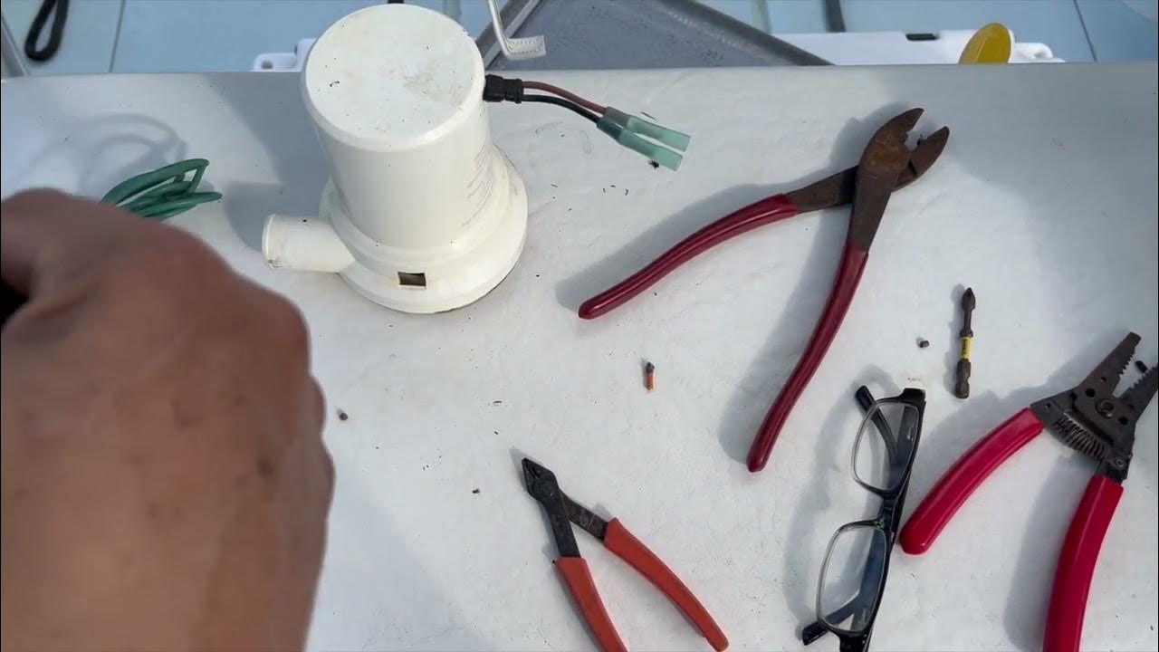 How to Replace or Troubleshoot Your Boat's Bilge Pump Float Switch - YouTube