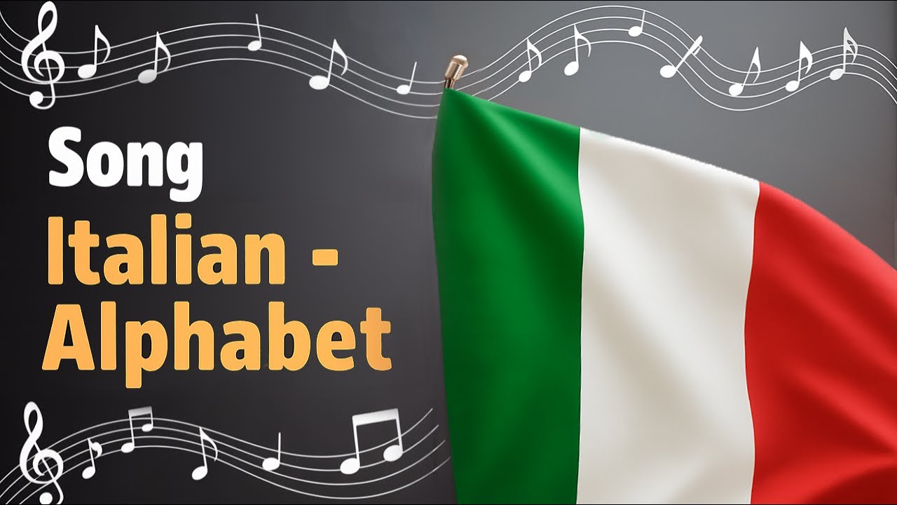 Italian Alphabet Song | Alfabeto Italiano Canción | Alphabet Italien ...