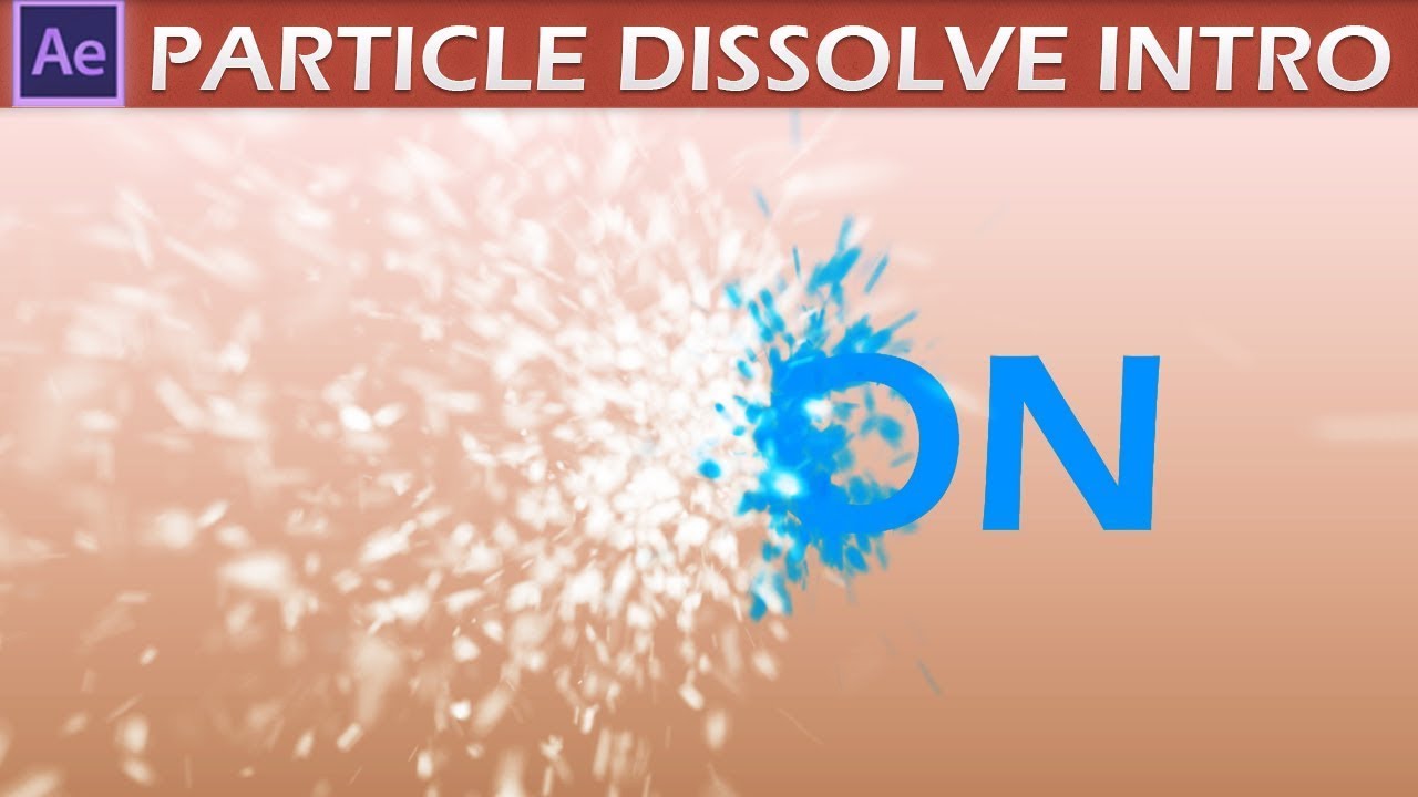 Particle Dissolve with Trapcode | After Effects - YouTube