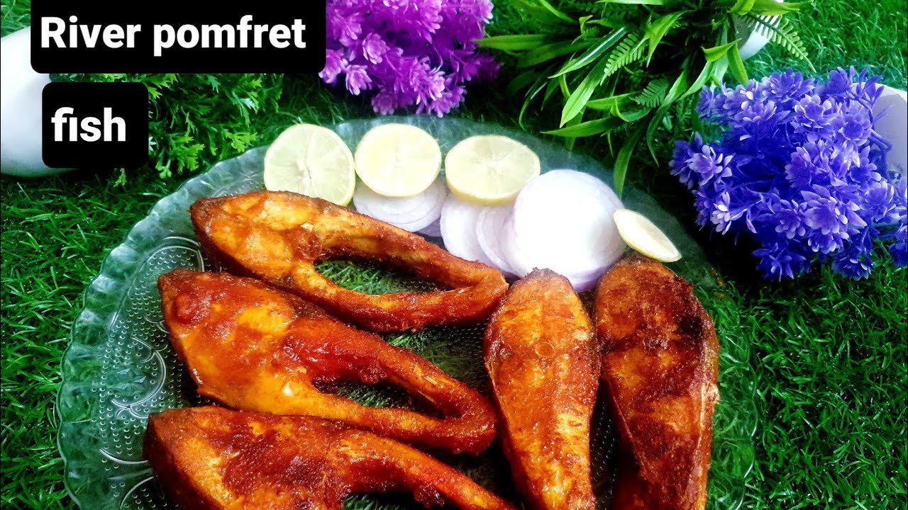 River pomfret fish head curry recipe #ஏரி வவ்வால் குழம்பு #cooking ...