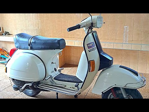 ÚLTIMA MOTO VESPA 1990 SENDO VENDIDA POR APENAS 12 MIL REAIS! TEST RIDE ...