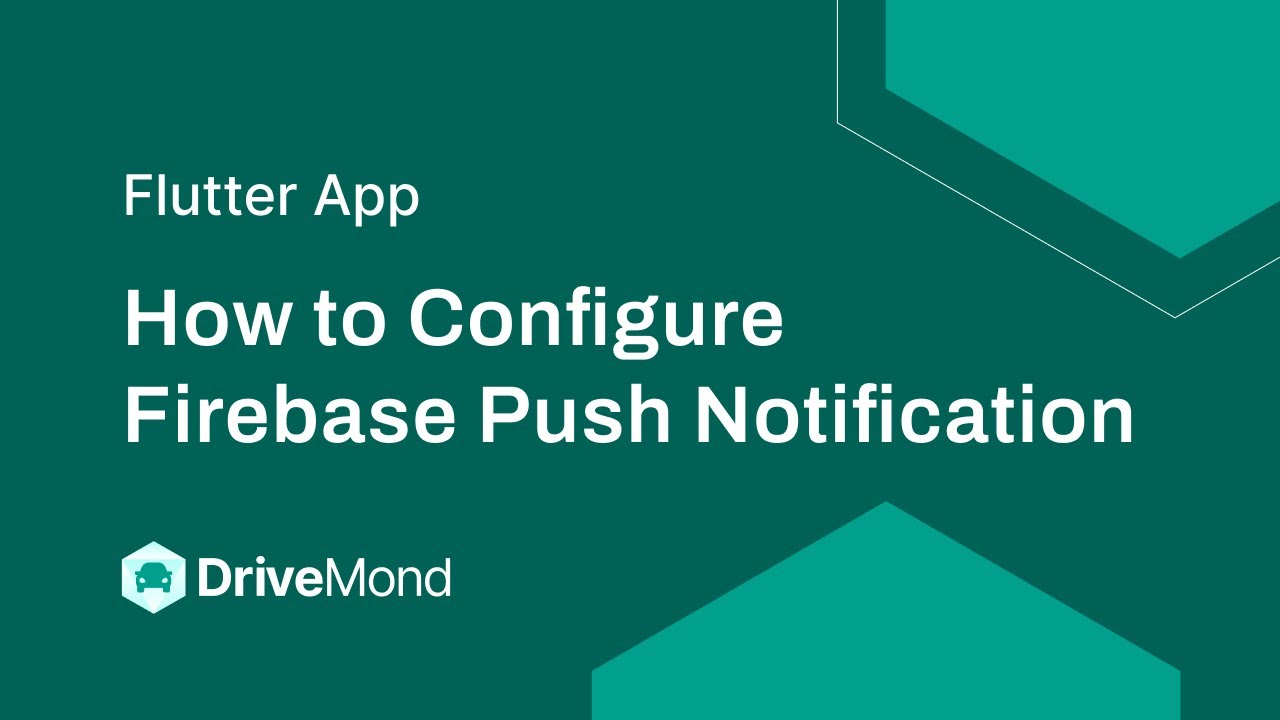 How to Configure Firebase Push Notification in DriveMond - YouTube