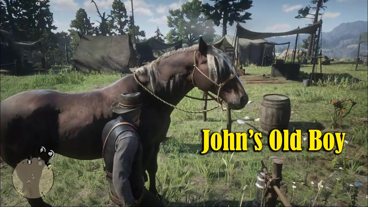 John's Old Boy big and beautiful - Red Dead Redemption 2. - YouTube