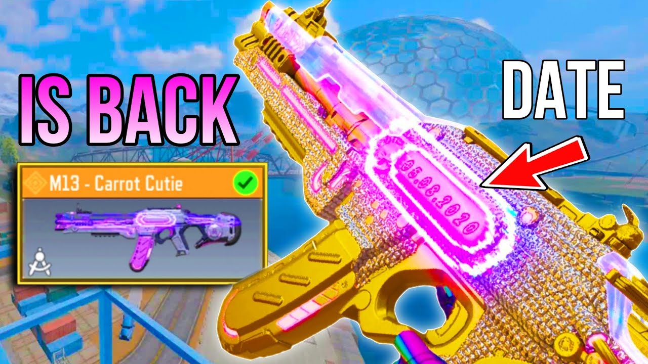 Legendary M13 Carrot IS BACK and Destroys Squads Easily in COD MOBILE ...