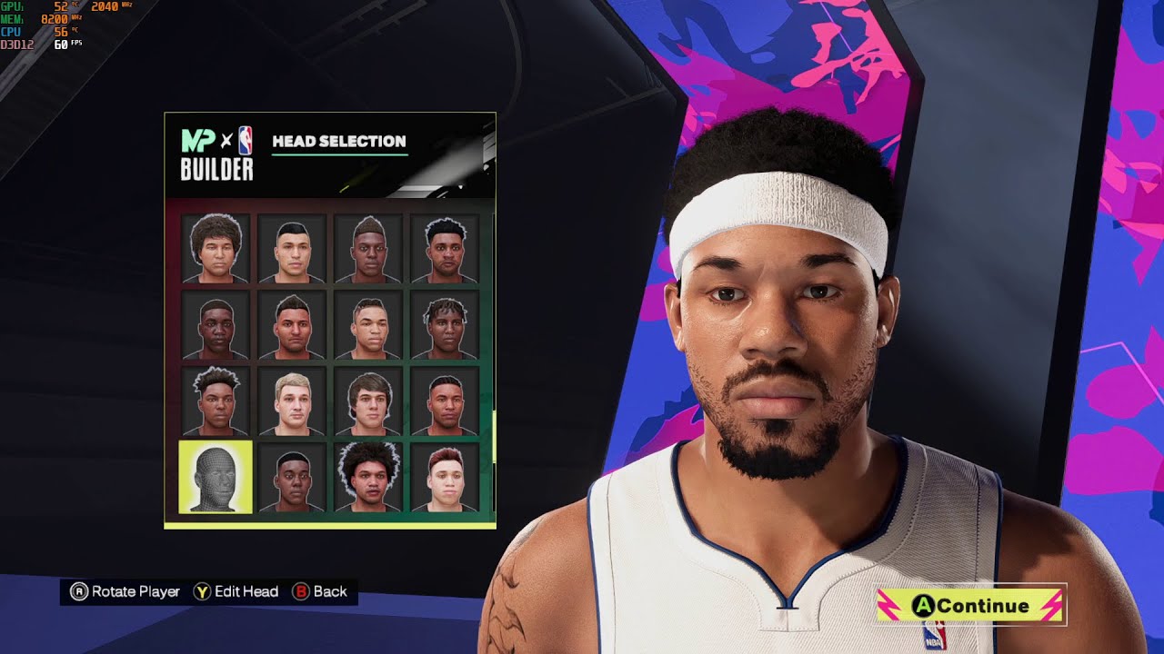 NBA 2K25 - Rasheed Wallace | Face Creation "Final Version" - YouTube