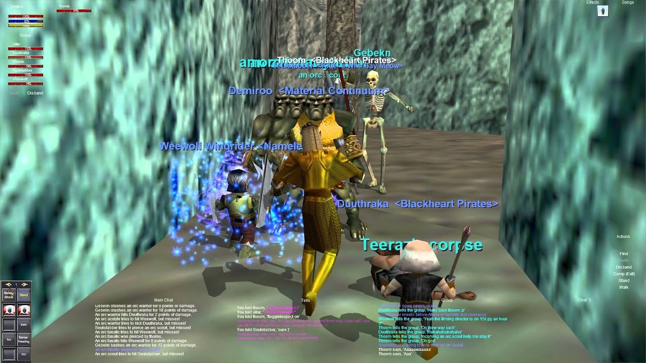Everquest old school : Part 86 - Orc Group - Highpass - High Elf Cleric ...