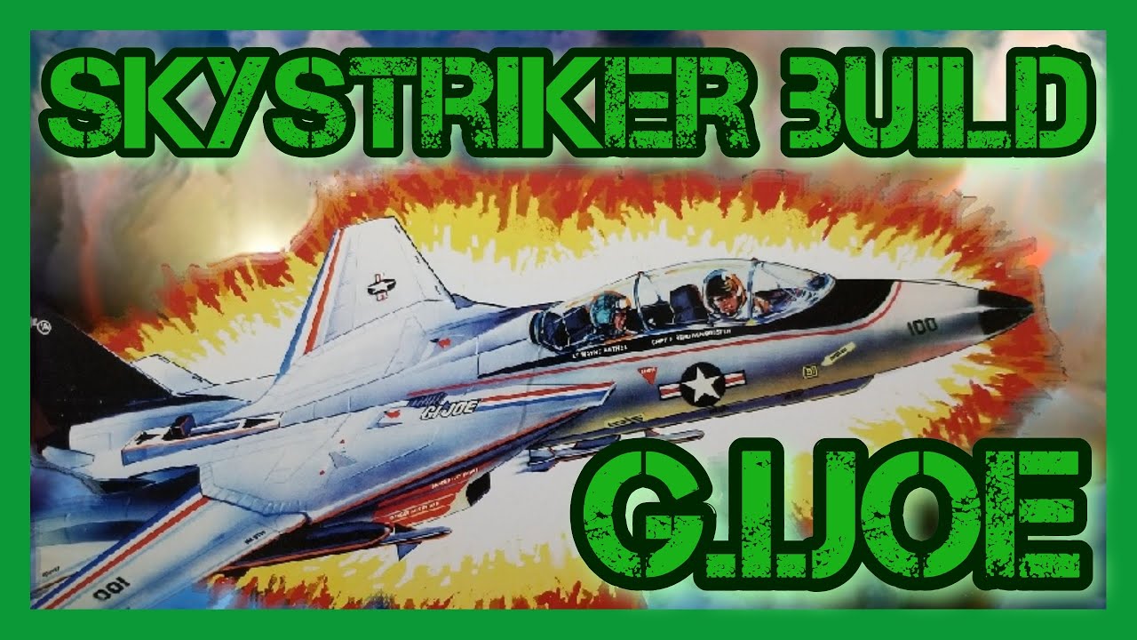 G.I. JOE Stop Motion Build: SKYSTRIKER COMBAT JET ~ LEGO compatible ...