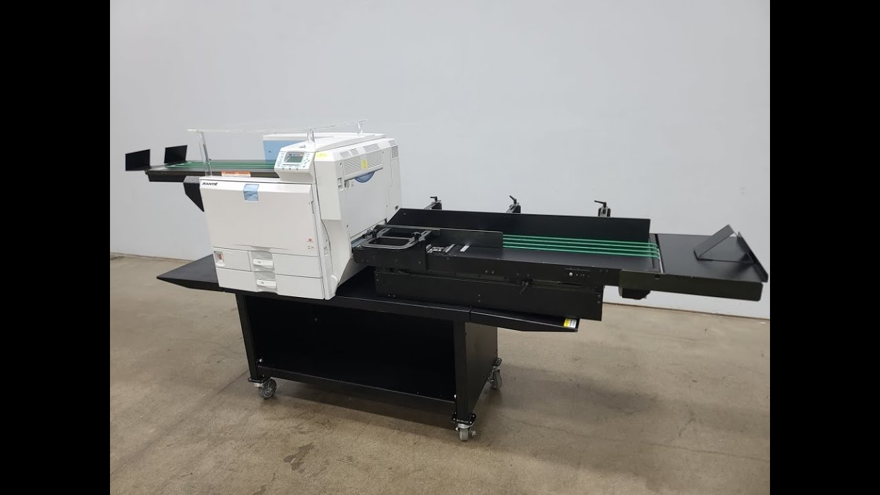 Xante Impressia High Speed Digital Envelope Press w/ Enterprise Feeder ...
