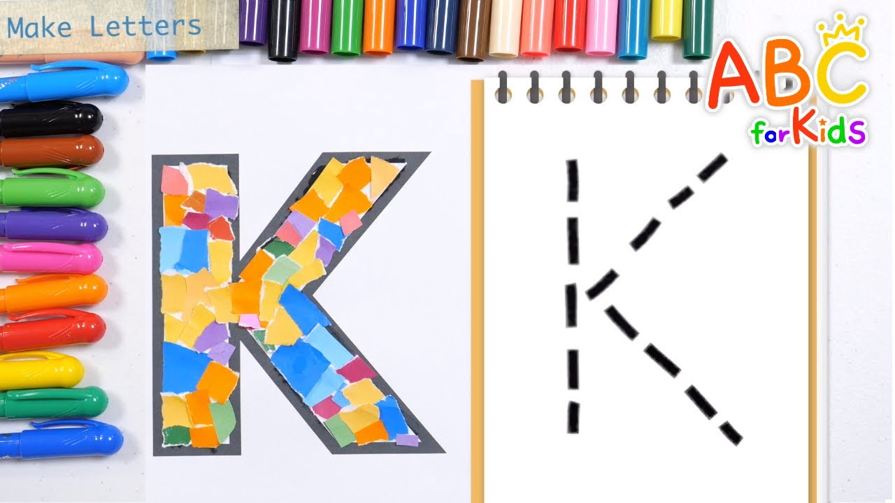 Read the alphabet A to Z quickly | Learning the alphabet using colored ...