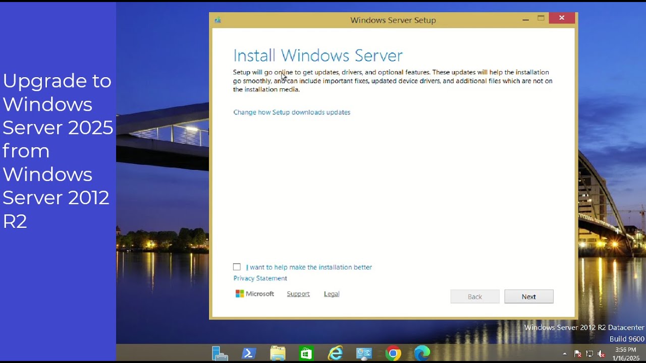 How to Upgrade to Windows Server 2025 from Windows Server 2012 R2 (In ...