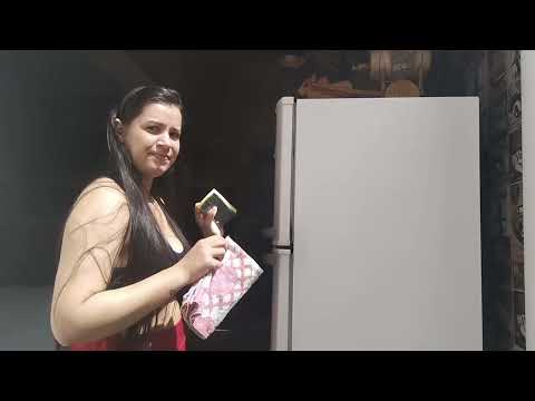 Limpando a geladeira 