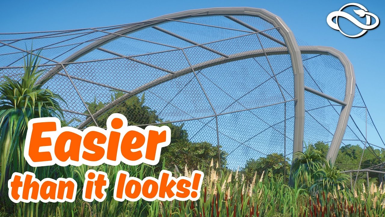 Master STUNNING Aviaries in Planet Zoo | Aviary Mesh Tutorial - YouTube