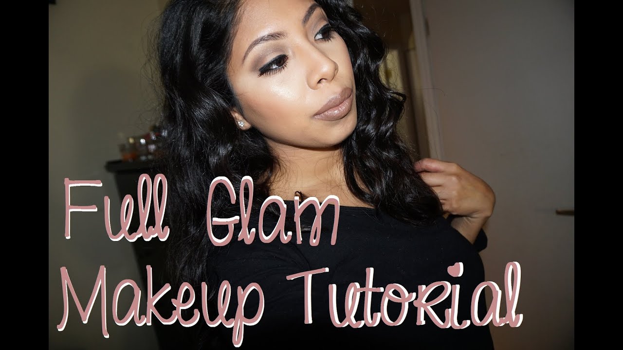 Full Glam Makeup Tutorial - YouTube