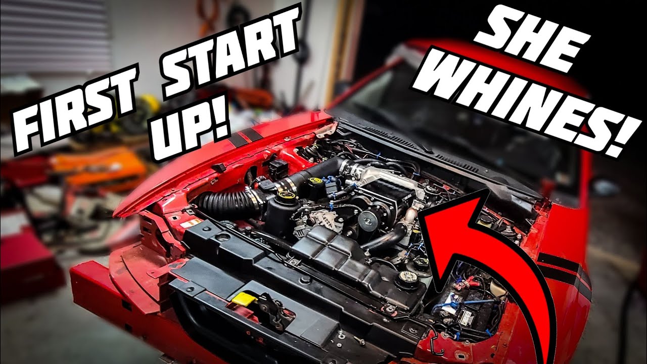 THE FIRST START UP WITH MY SUPERCHARGED MUSTANG GT! [Refresh Reaper ...