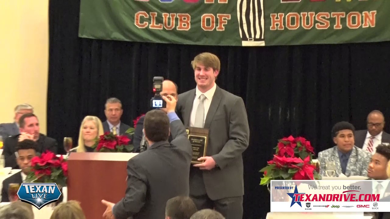Houston Touchdown Club Private School Awards - YouTube