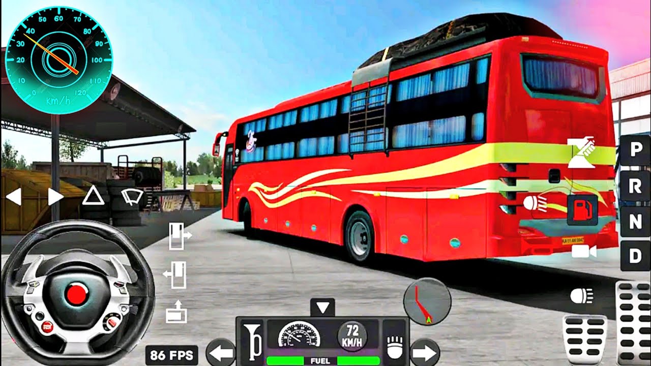 Coach Bus Driving Simulator 3D - City Bus Drive - Android Gameplay ...