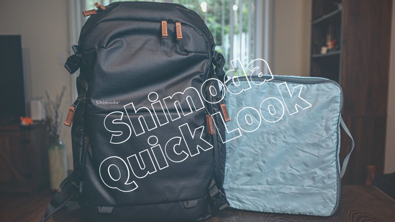 Shimoda Explorer V2 Quick Look! My new #1 bag? - YouTube