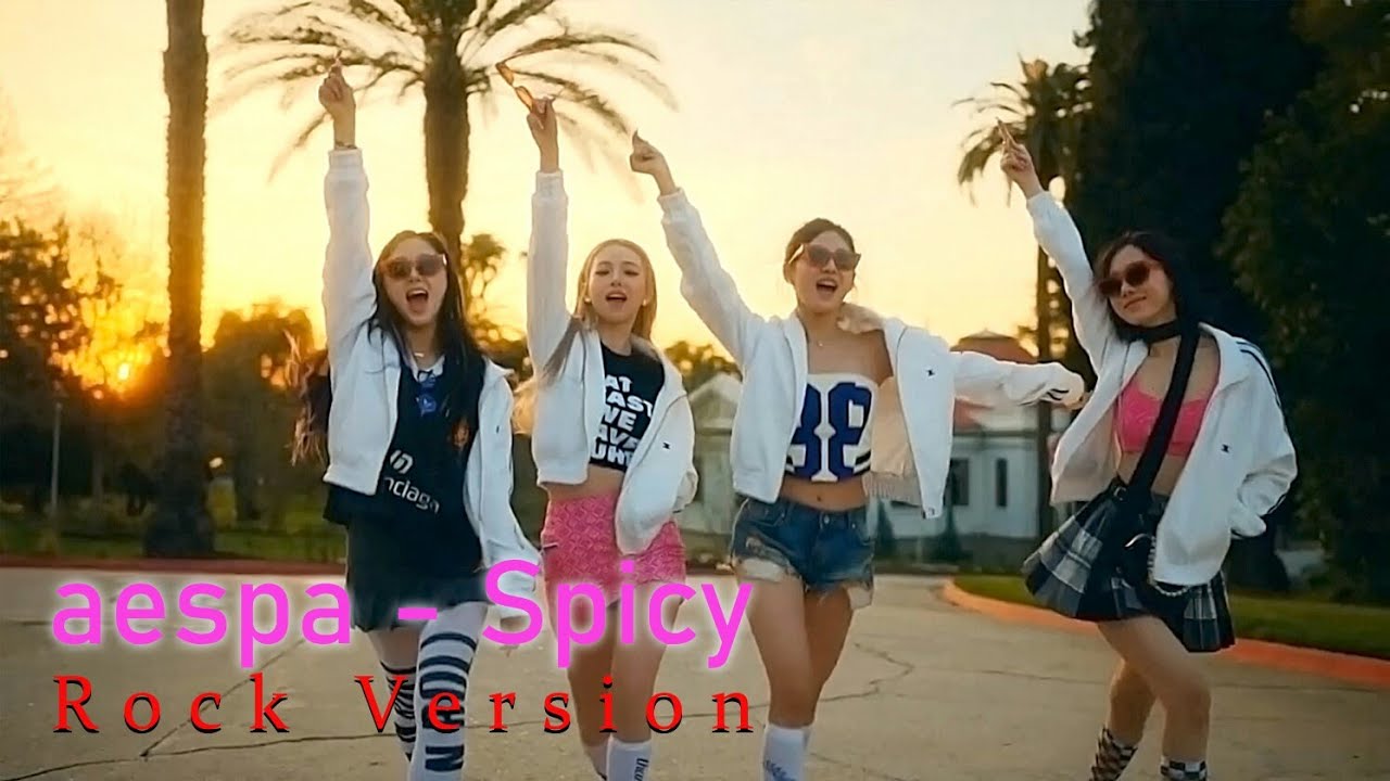 aespa - Spicy (Rock Version) - YouTube