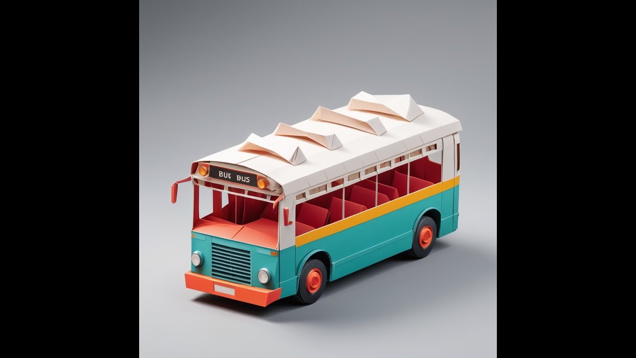 Easy Origami Bus – Step-by-Step Tutorial 🚌📄 - YouTube
