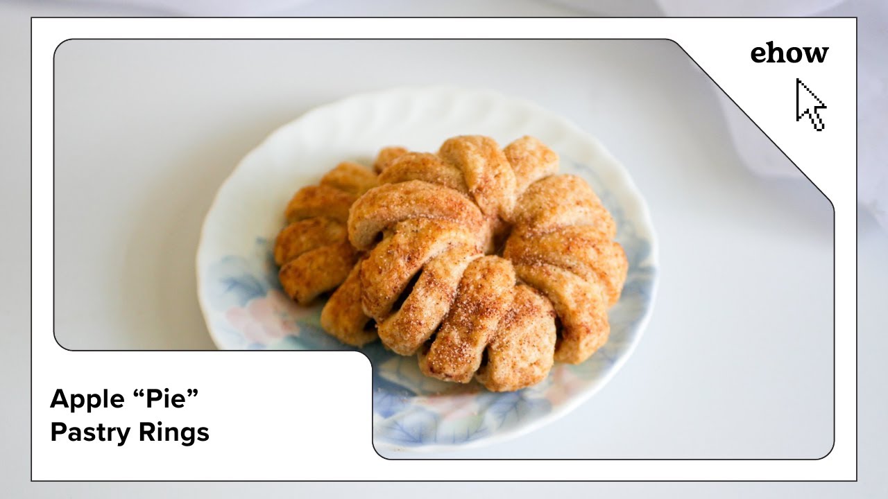 Apple "Pie" Pastry Rings - YouTube
