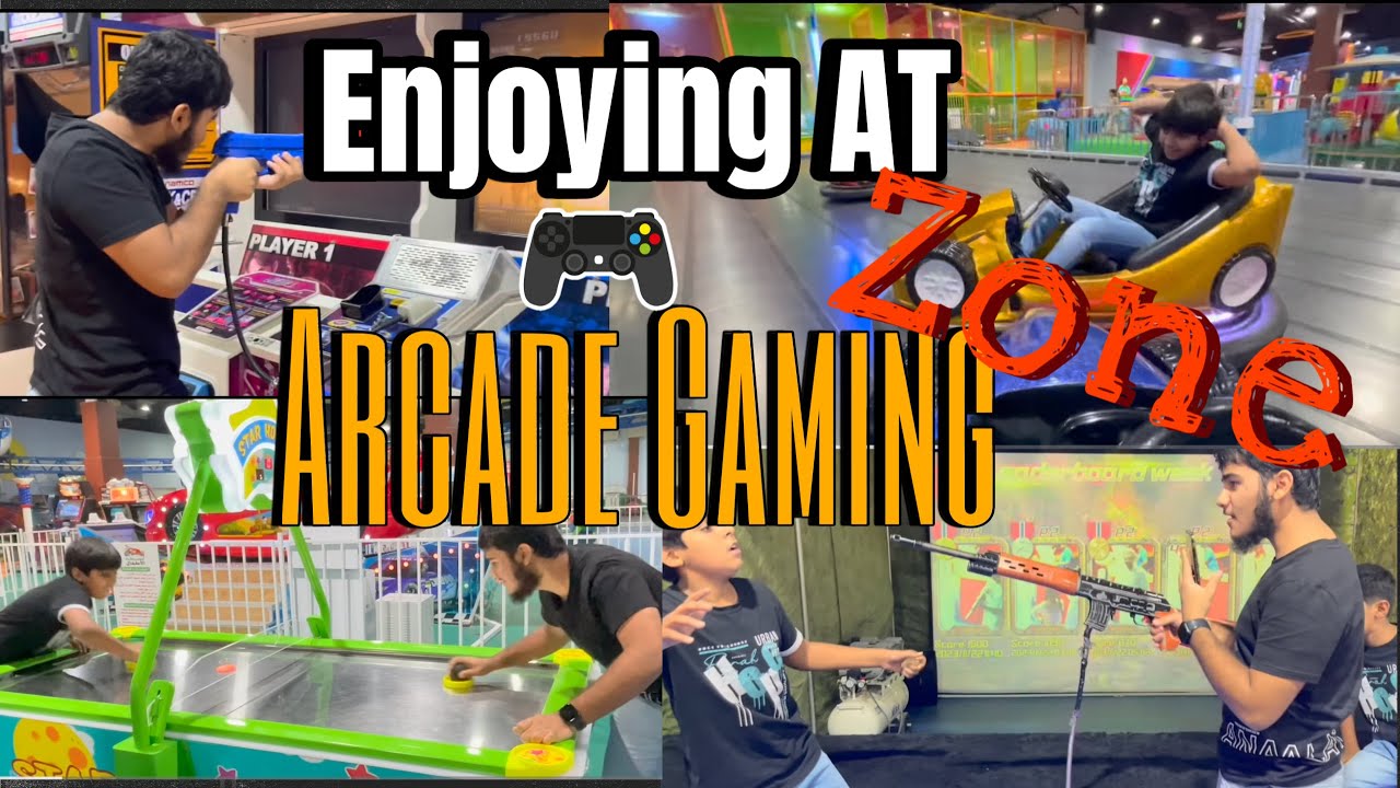 Enjoying At Gaming Arcade 👾🎮vlog - YouTube