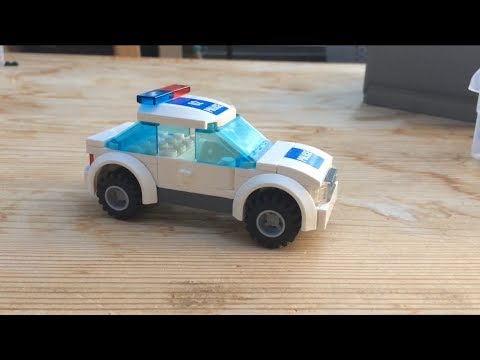 How to build a custom Lego police car - YouTube