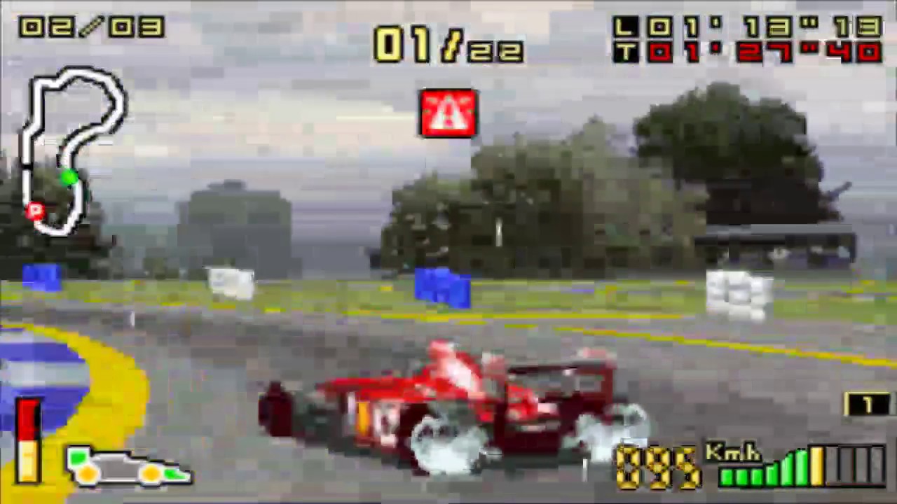 F1 2002 GBA Season 2002 Walkthrough（Melbourne） - YouTube