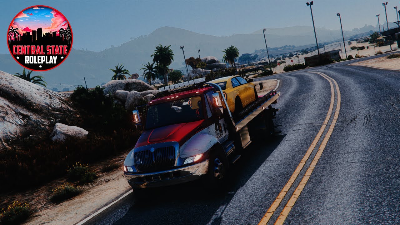 Short tow vid complication 3 tow's in GTARP | CSRP - YouTube