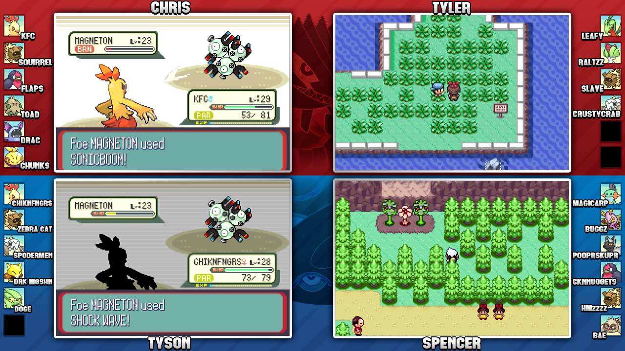 Pokemon Ruby & Sapphire: Part 08 (4-Player) - YouTube