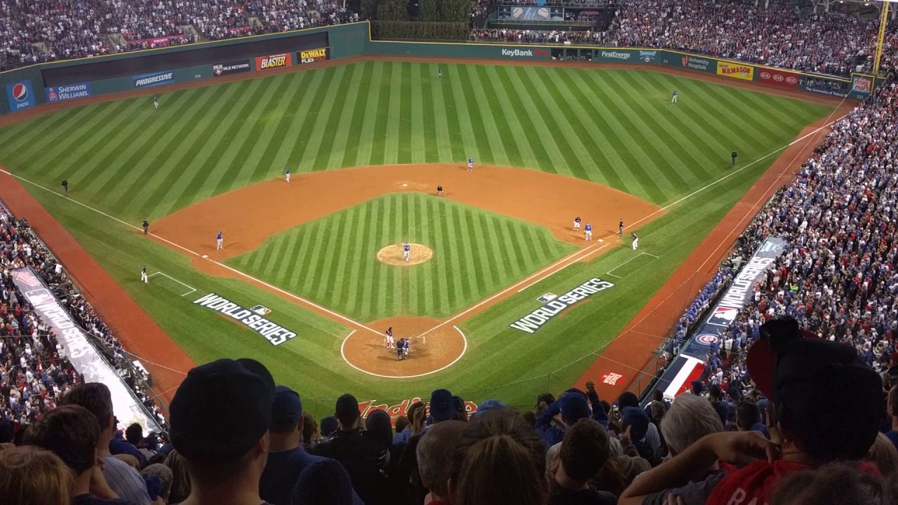 Final out and Celebration as the Cubs win the 2016 World Series!! - YouTube