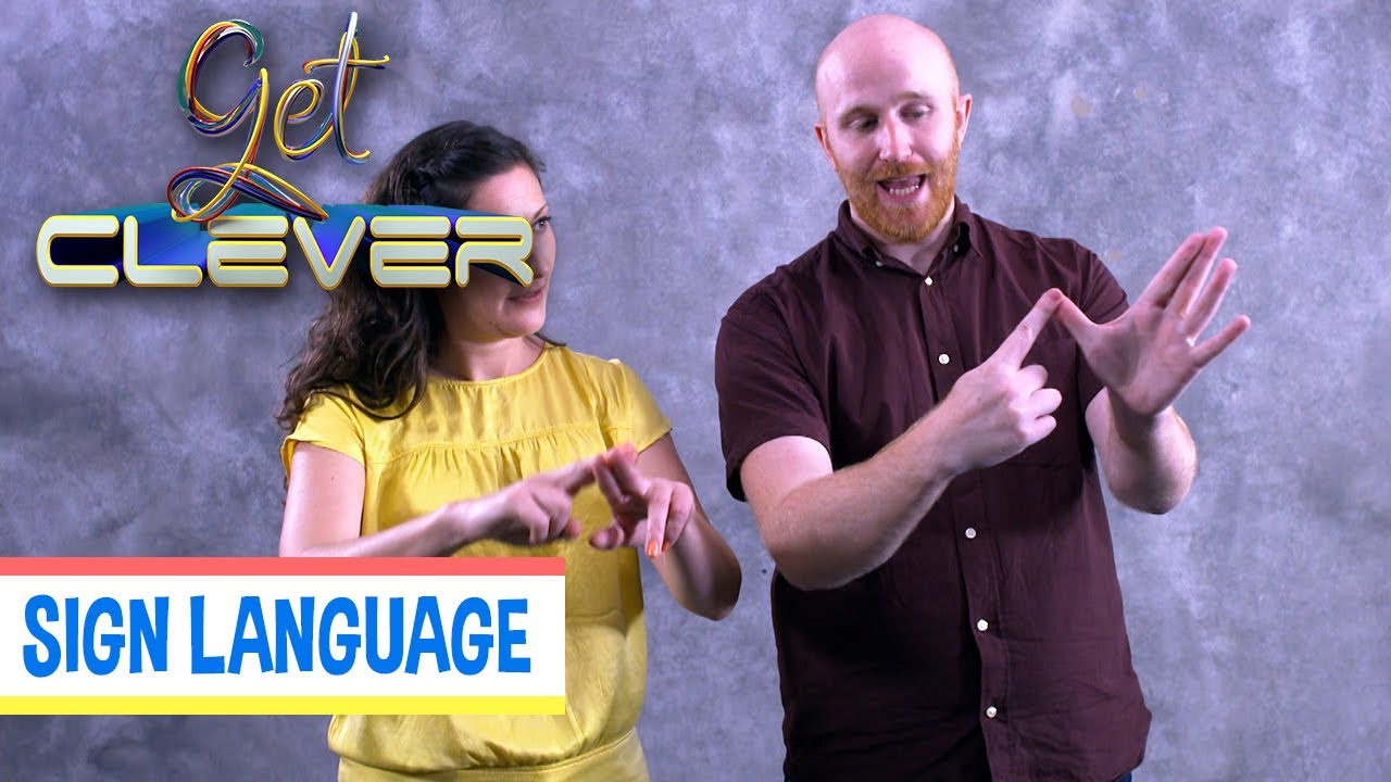 Learning Sign Language | GET CLEVER | EP60 - YouTube